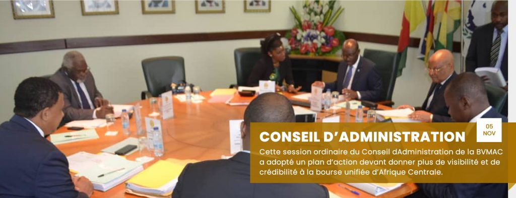 Espace Emetteurs - BVMAC: Bourse des Valeurs Mobilières de l'Afrique Centrale