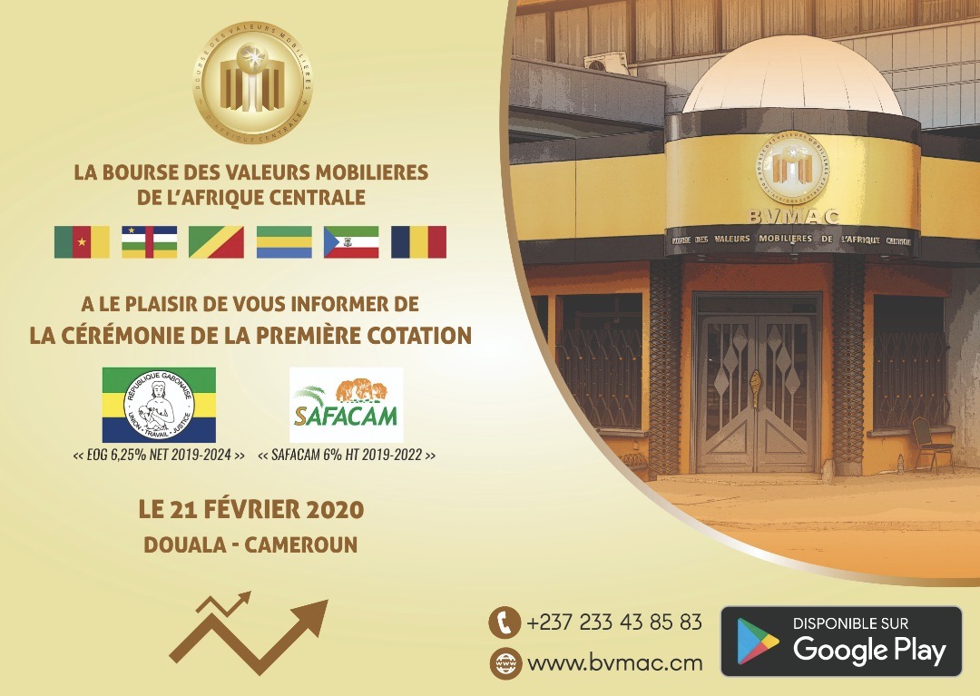 Annonce de l'évènement - BVMAC: Bourse des Valeurs Mobilières de l ...