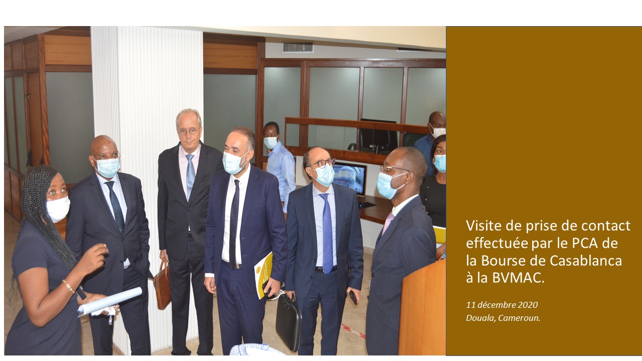 Visite de prise de contact effectuée par le PCA de la Bourse de ...