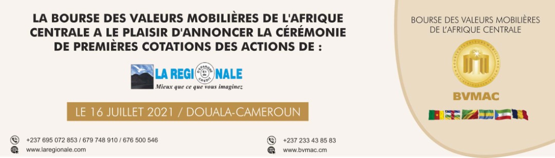 Cérémonie de première cotation de la valeur "ACTION RÉGIONALE" - BVMAC ...