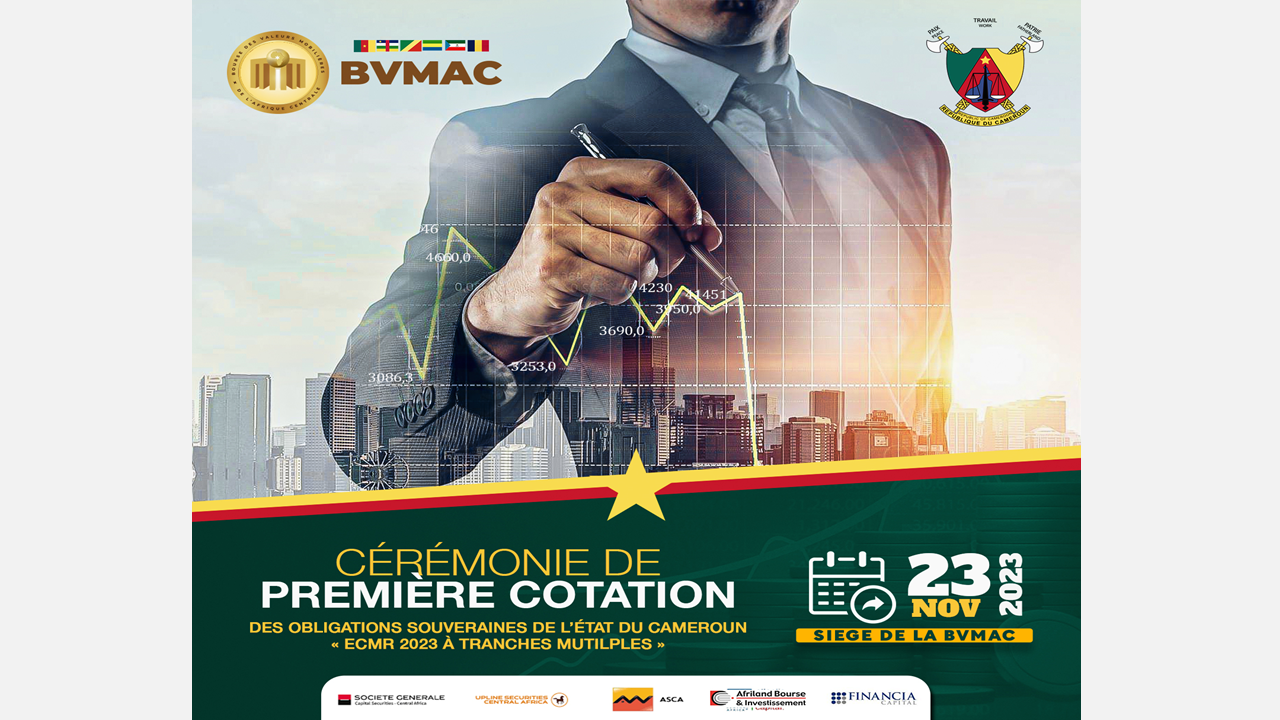 Cérémonie de Première Cotation de l'emprunt obligataire de l'État du ...