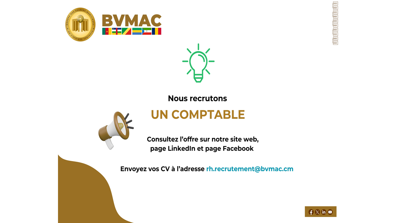 Accueil - BVMAC: Bourse des Valeurs Mobilières de l'Afrique Centrale